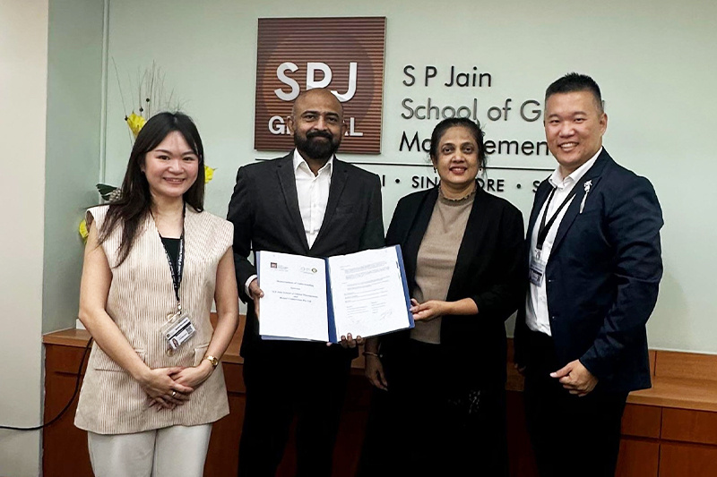 SP Jain Global signs MoU with IPC Group Singapore